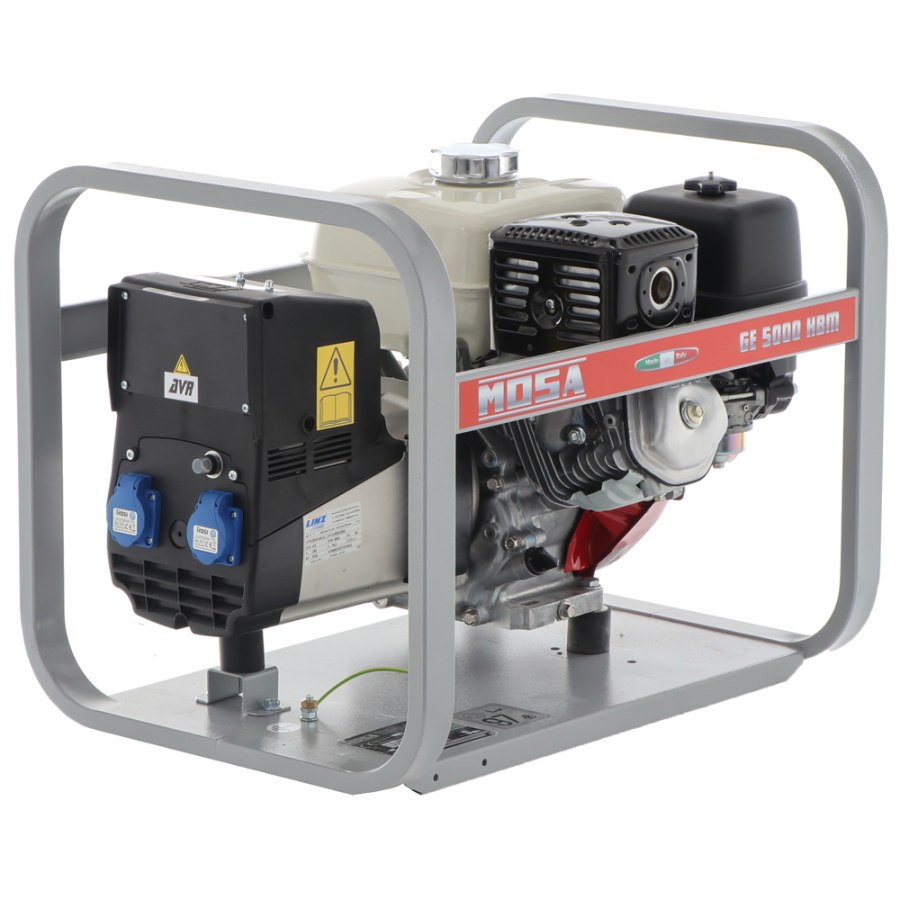 Groupe électrogène 4.5 KW monophasé MOSA GE 5000 HBM AVR